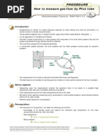EPA Method 2 | PDF | Pressure Measurement | Flow Measurement