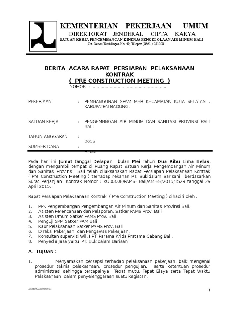 Ba Pcm+-+kuta+selatan+2015 | PDF