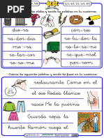 Actividades para el fonema R suave | PDF