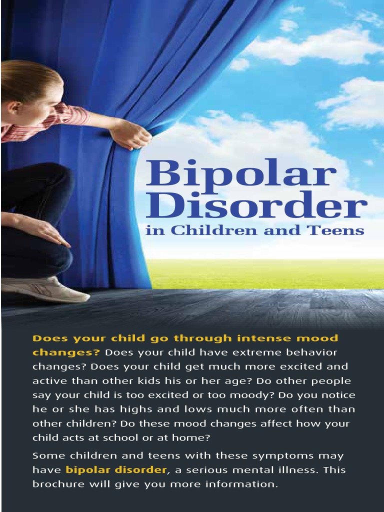 Bipolar Disorder in Children | PDF | Bipolar Disorder | Mania