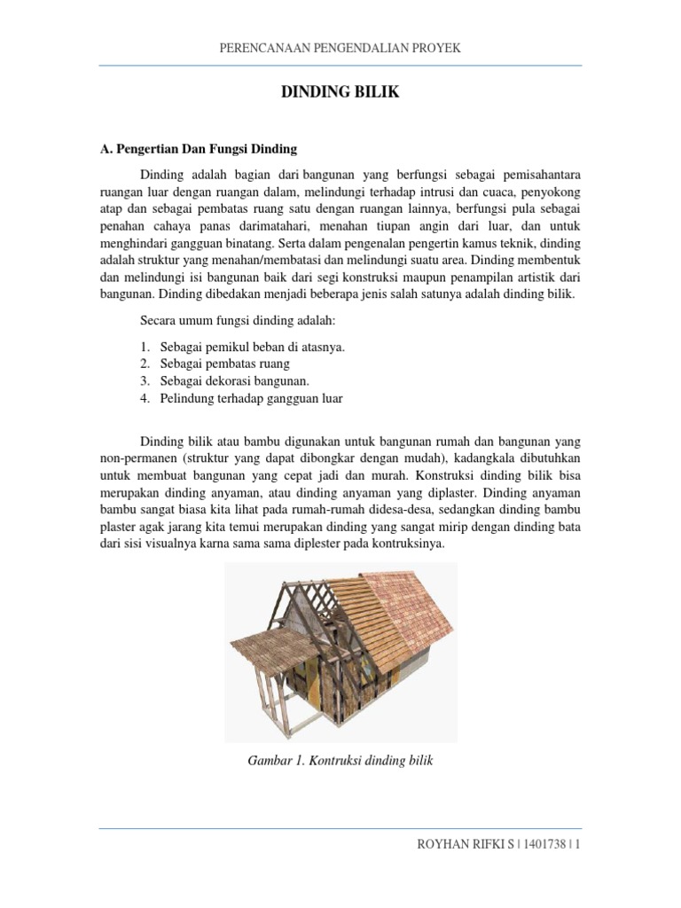 Dinding Bilik | PDF | Griya & Taman