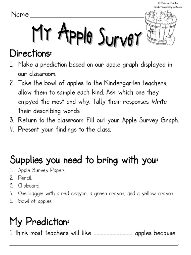 Apple Survey | PDF