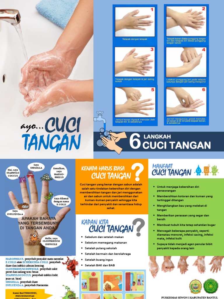 Leaflet Cuci Tangan | PDF