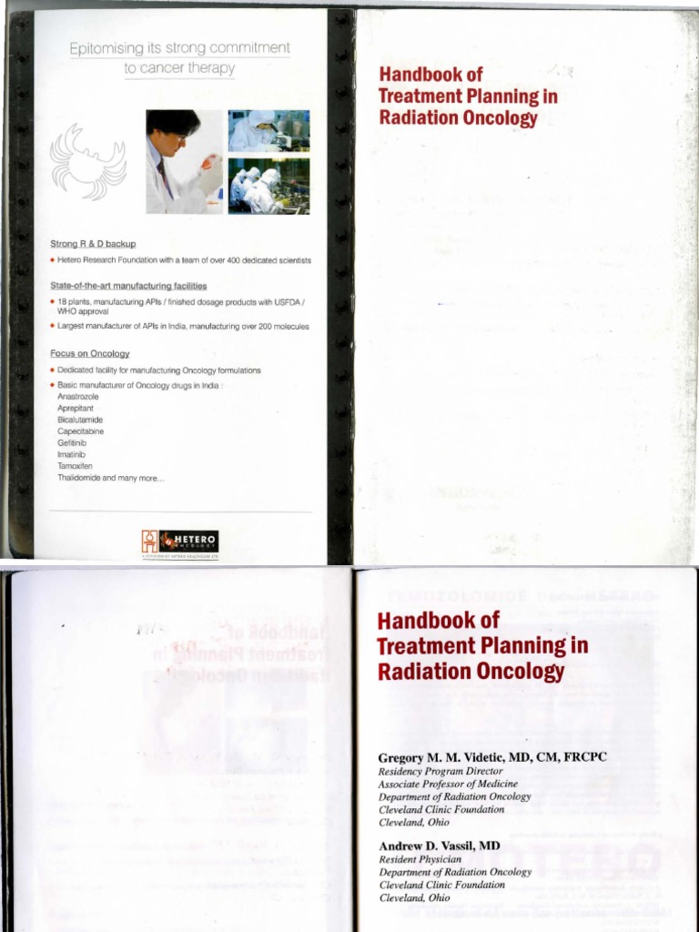 2012 - Handbook of Treatment Planning in Radiation Oncology OCR | PDF ...