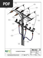 Cruceta Volada 13.2KV RA2-022 | PDF | Materiales de construcción ...