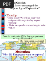 Reasons For Exploration | PDF