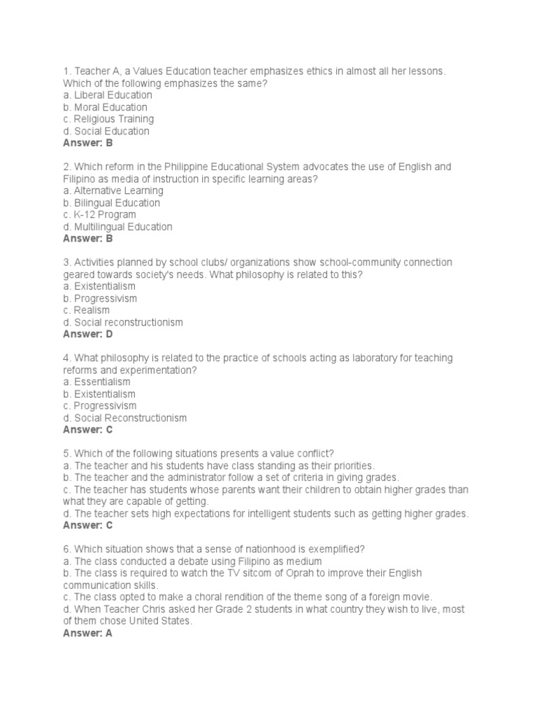 Rizal's Philosophy in Education Curriculum | PDF