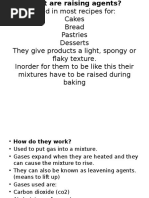 Understanding Raising Agents in Baking | PDF | Sodium Bicarbonate ...
