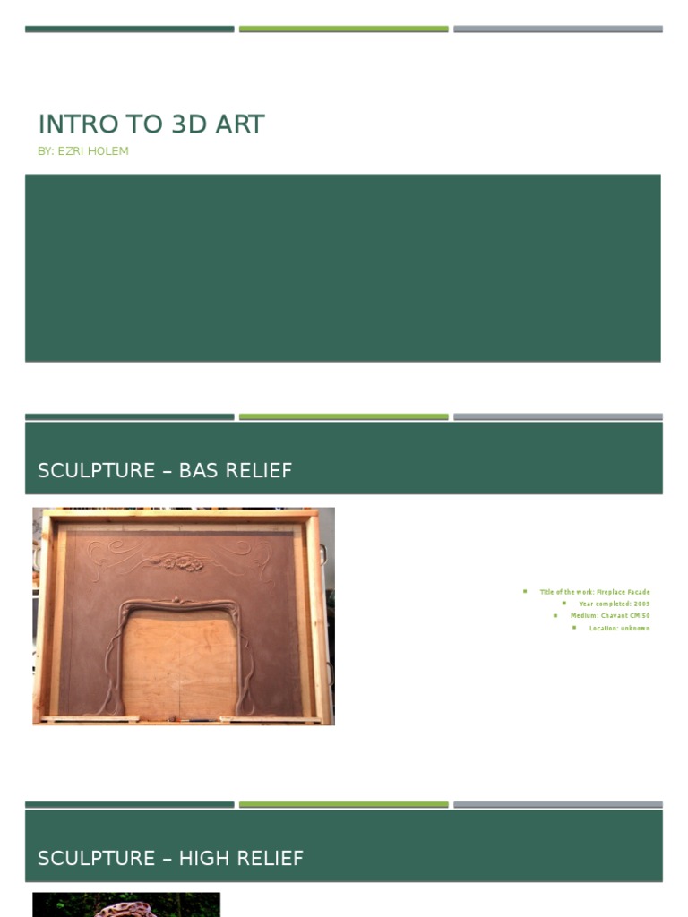 Intro To 3d Art | PDF