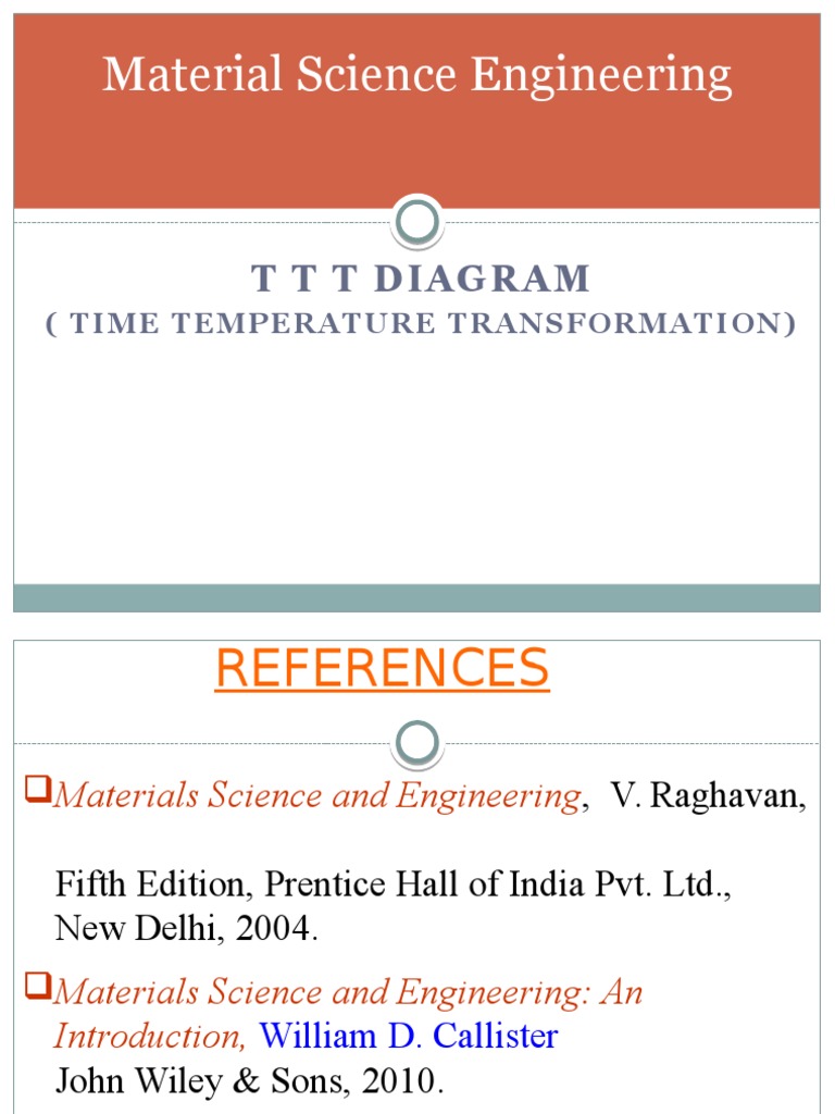 TTT Diagram | PDF | Metallurgy | Metals