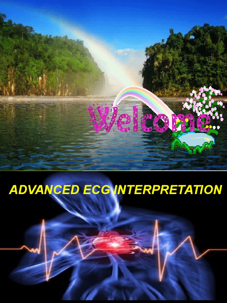 Advanced ECG Interpretation Guide | PDF | Cardiac Arrhythmia | Atrium ...