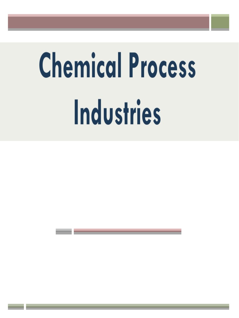Overview of Chemical Process Industries | PDF | Sodium Carbonate | Paint