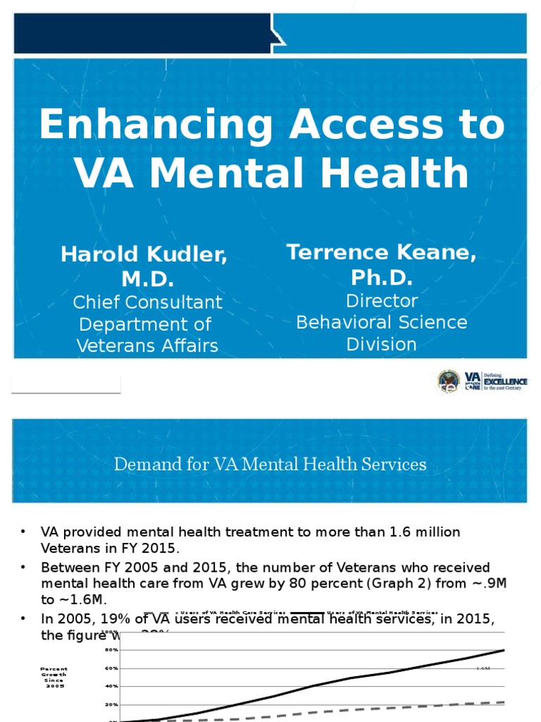 Enhancing Access To VA Mental Health | PDF | Veterans Health ...