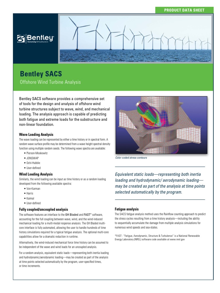 Bentley Sacs - Data Sheet PDF | PDF | Fatigue (Material) | Wound