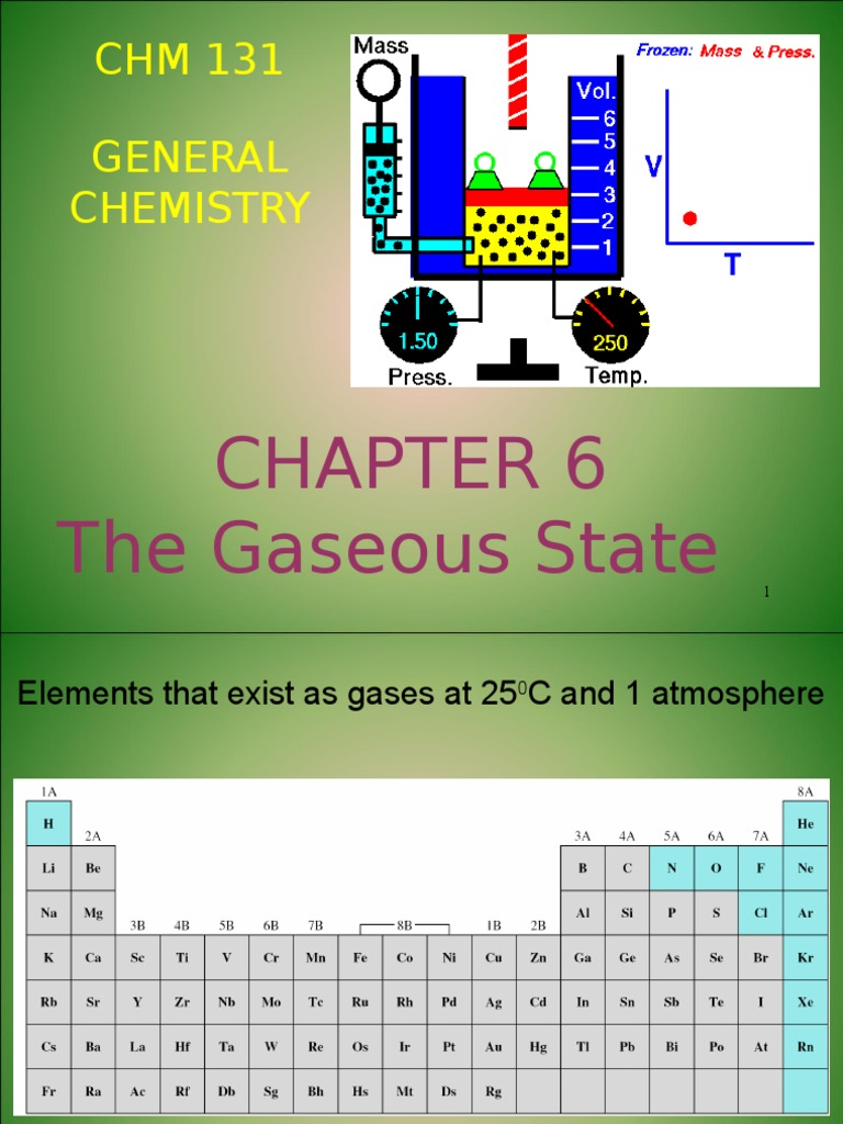 Gaseous State | Gases | Mole (Unit) | Free 30-day Trial | Scribd