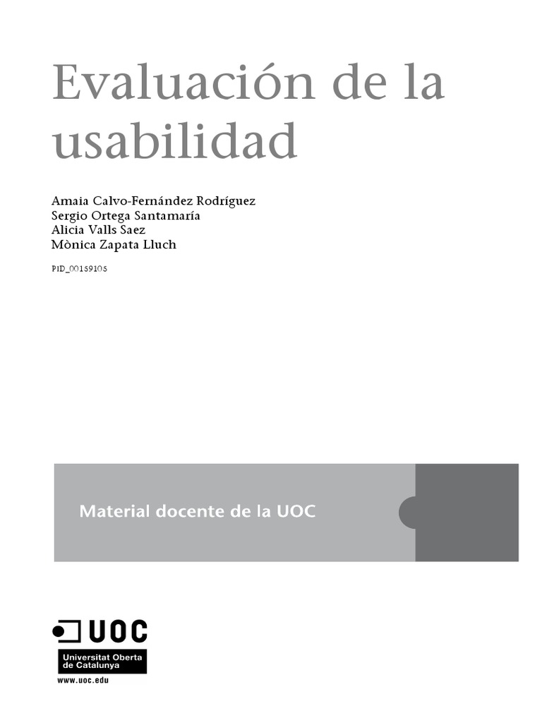 Usabilidad | PDF | Usabilidad | Software