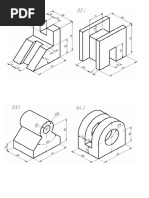 Aula 06 - 1º Diedro | PDF | Desenho técnico | Ortogonalidade