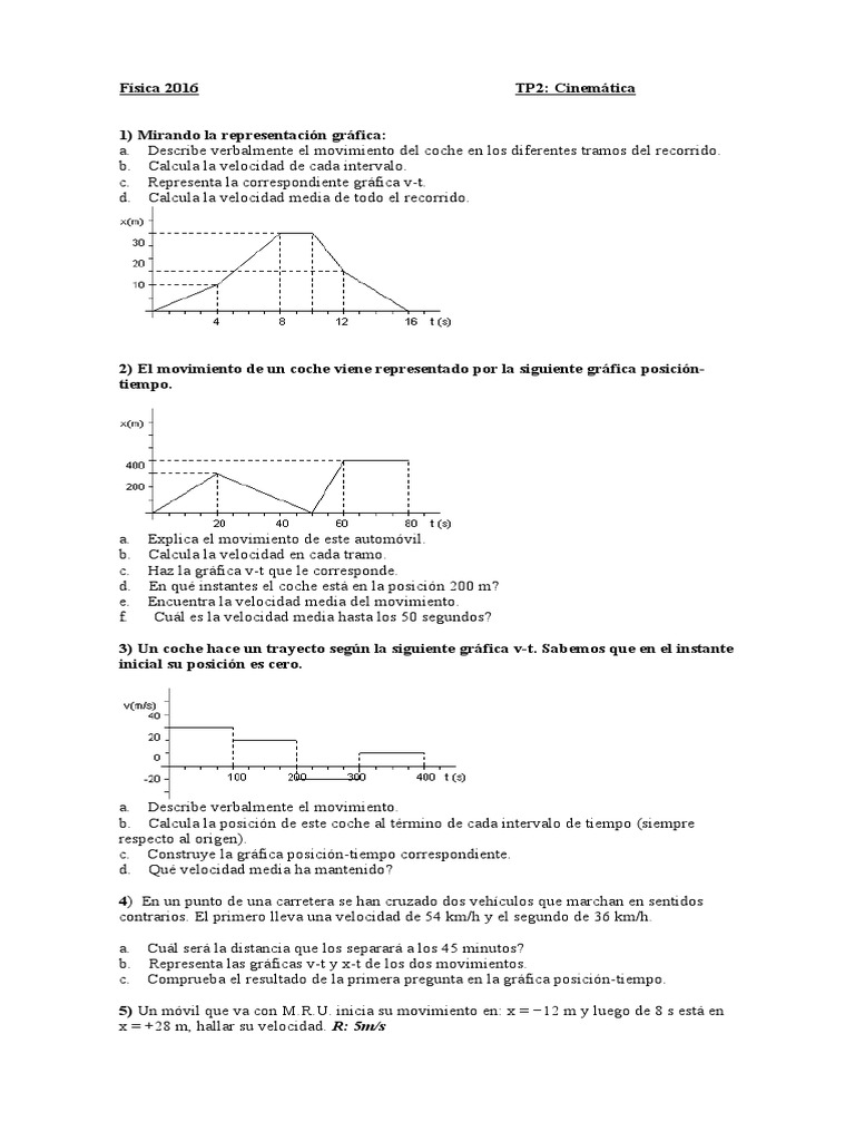 TP 1 MRU Graficas | PDF