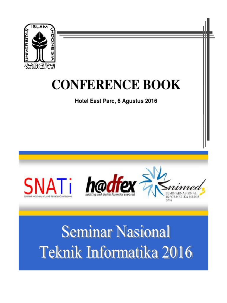 Booklet (Abstrak +rundown) PDF | PDF