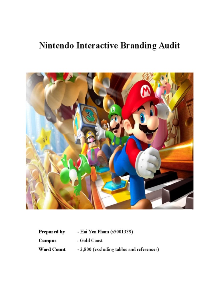 Nintendo Interactive Branding Audit | PDF | Video Games | Customer ...