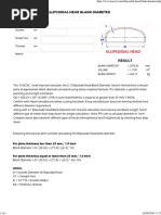 Dish End Blank Dia Calculation | PDF | Sphere | Volume
