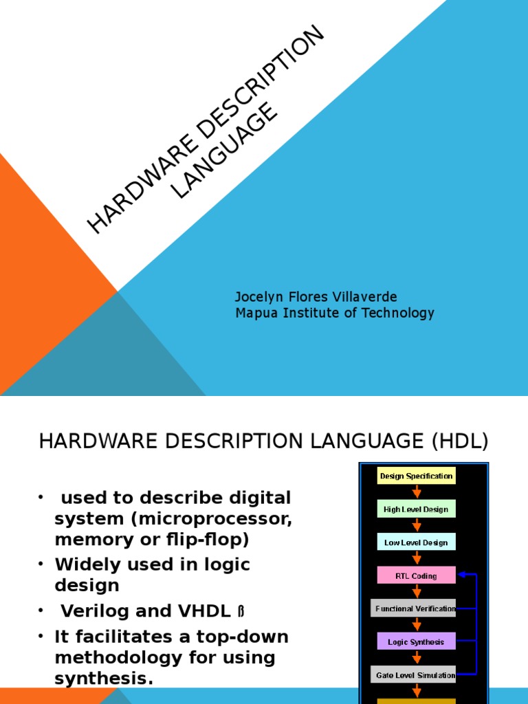 Verilog ICPEP | PDF | Hardware Description Language | Vhdl