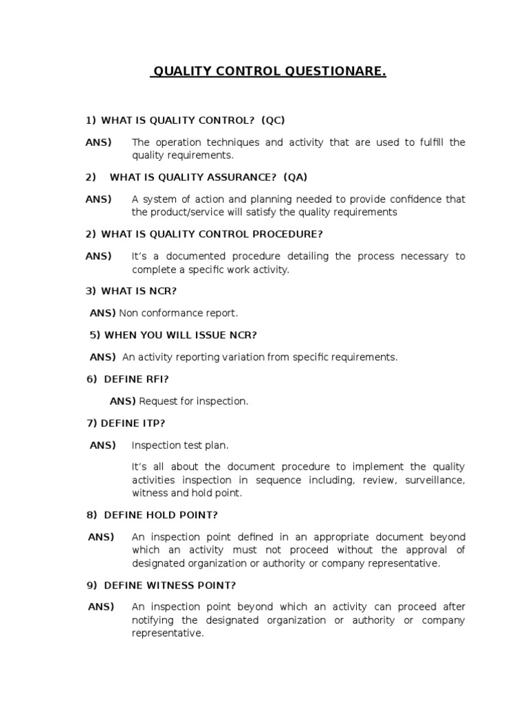 Qa-Qc Q and A Notes. | Download Free PDF | Sand | Concrete