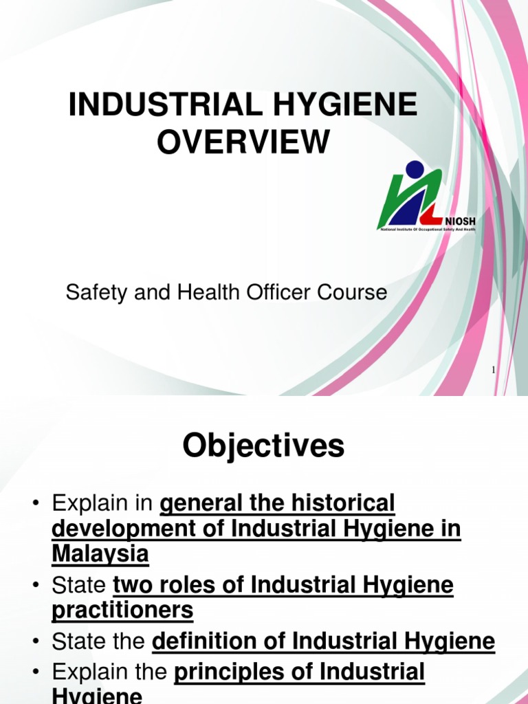 04-Overview of Industrial Hygiene.pdf | Occupational Hygiene | Personal ...