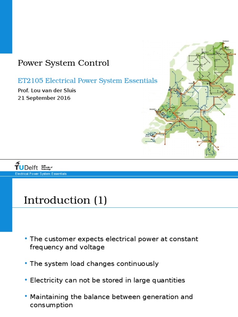 5 Power System Control | PDF | Electric Power System | Ac Power