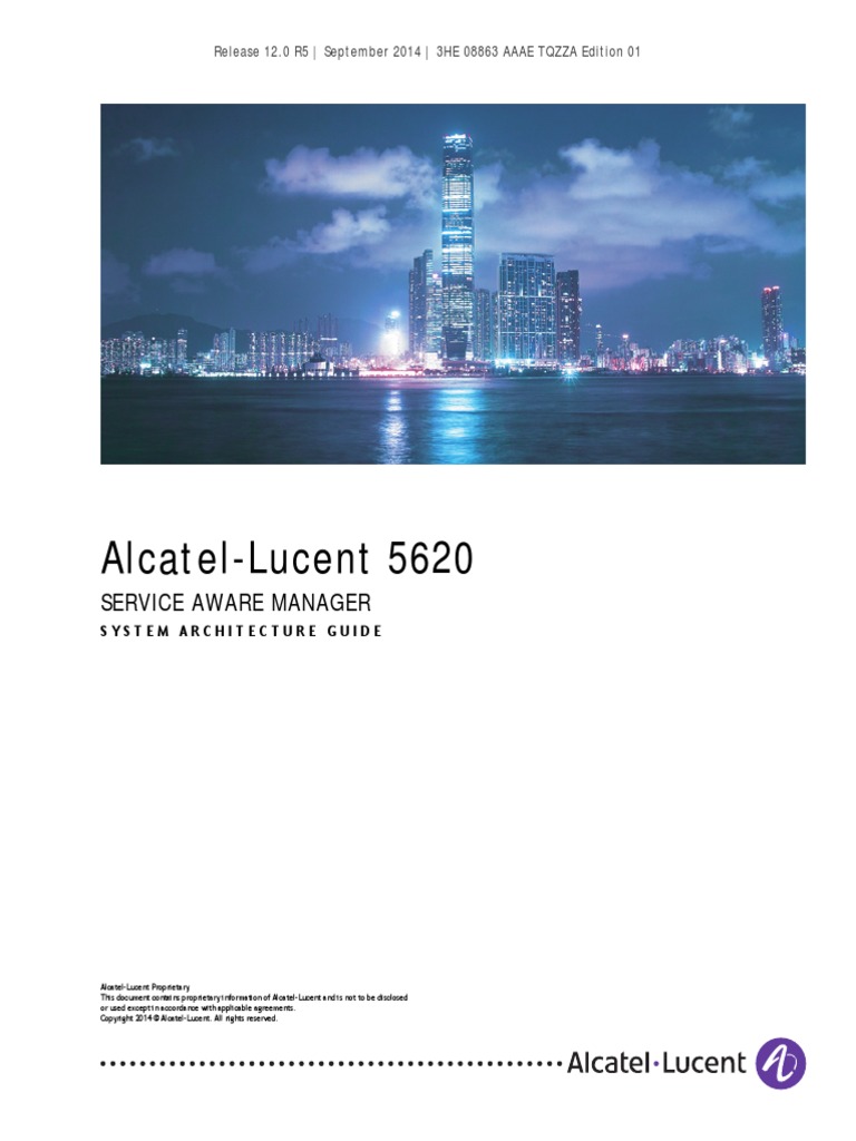 System Architecture Guide - Alcatel-Lucent 5620 SAM | PDF | Enterprise ...