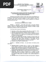 DO No. 147 15 Amending The Implementing Rules and Regulations of Book VI of The Labor Code of ...