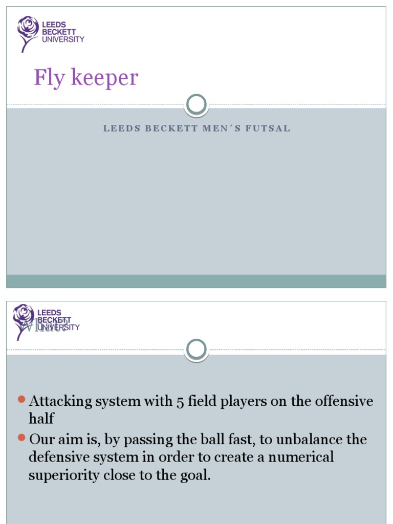 FLy Keeper | PDF | Team Sports | American Football