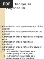 Lesson 6 Mga Uri NG Pagsasalin PDF | PDF