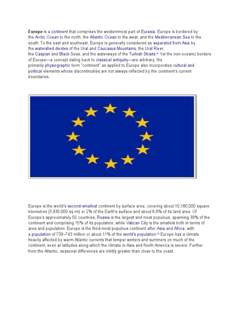 Europe | PDF