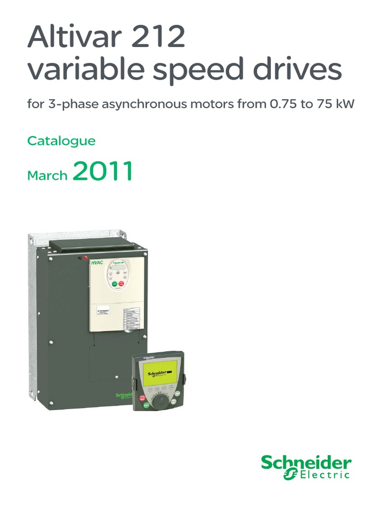 Altivar 212 Catalogue - EN - Ed 2011-03 (Web) | PDF | Hvac | Personal ...
