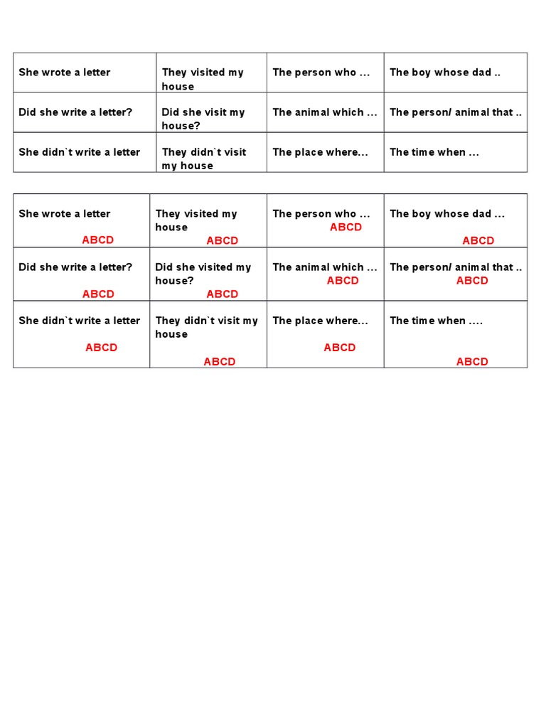 Bingo Primeros | PDF
