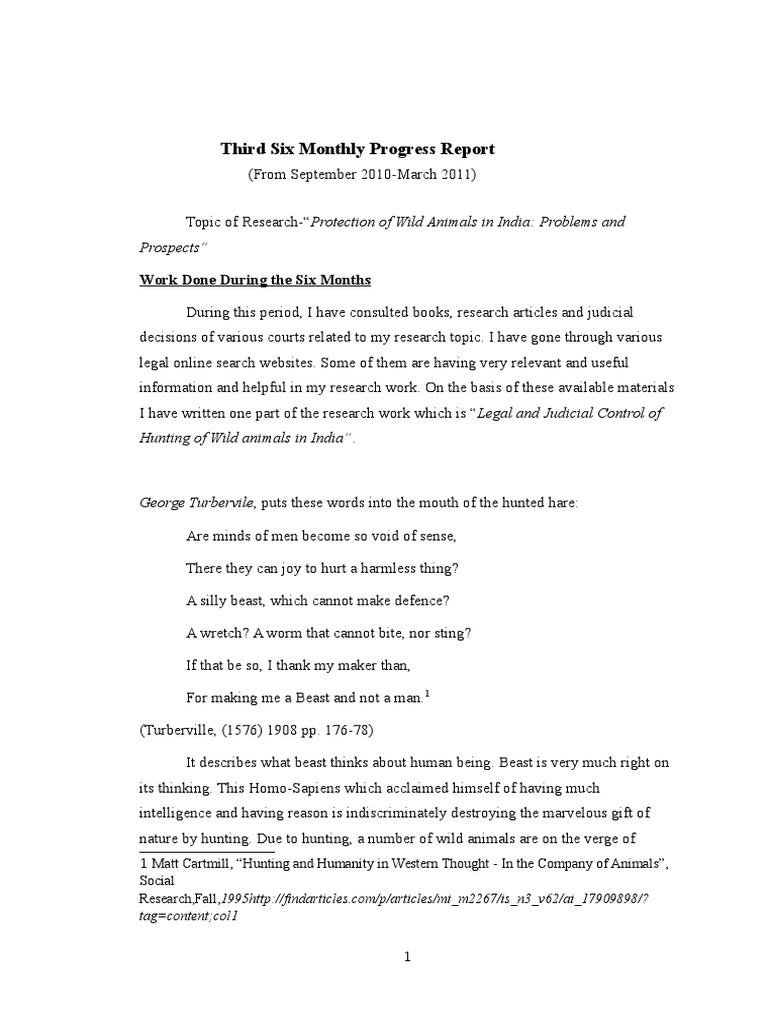 Wild Animal Protection in India Report | PDF | Poaching | Crime & Violence