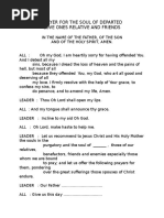 Items Used at Mass | PDF | Mass (Liturgy) | Eucharist