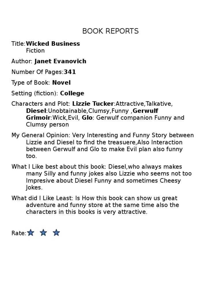 Book Reports: Diesel:Unobtainable, Clumsy, Funny, Gerwulf Grimoir:Wick ...