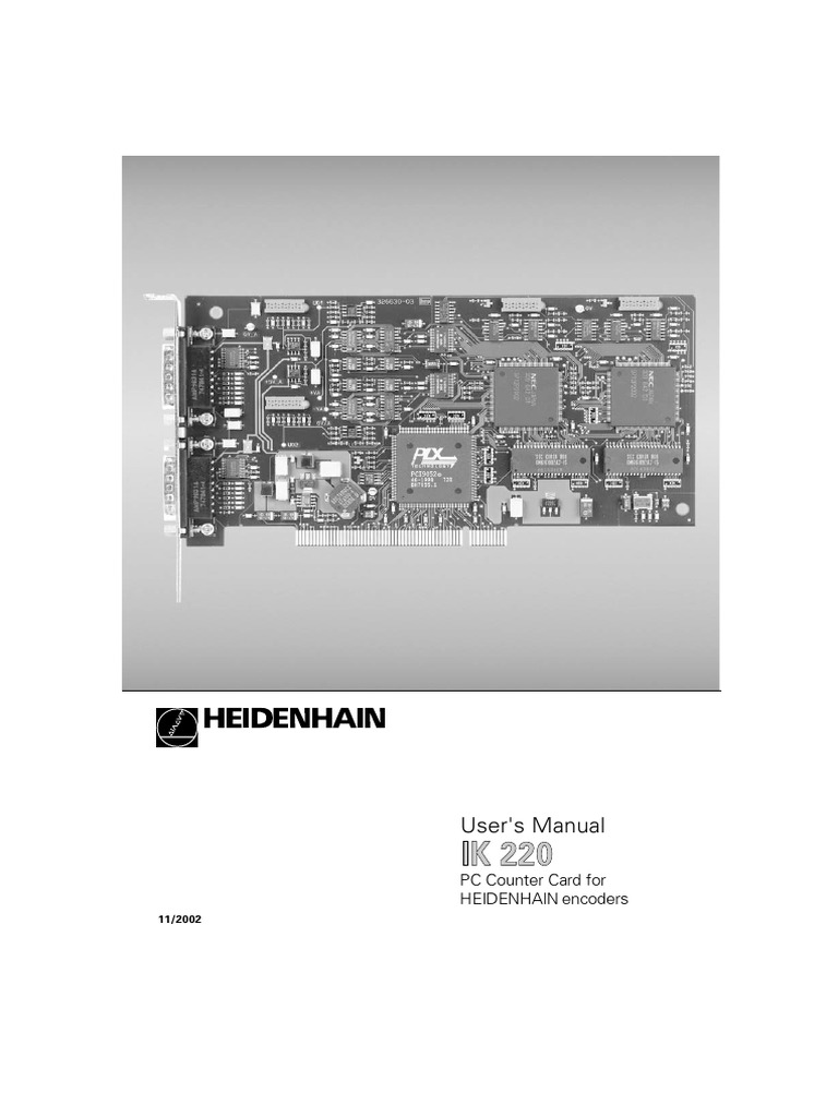 IK 220 Technical Overview | PDF | Windows Registry | Device Driver