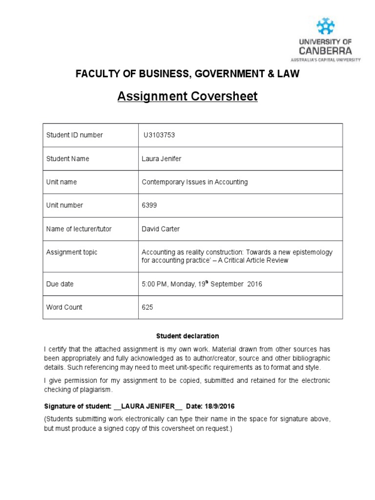 Critical Article Review | PDF | Objectivity (Philosophy) | Expert