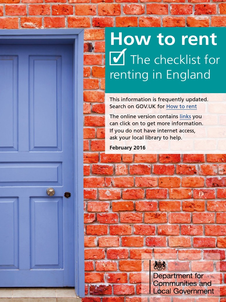 How To Rent Guide - Feb 2016 | PDF