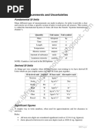 A-level Physics: Quantities & Units Guide | PDF | Collision | Force