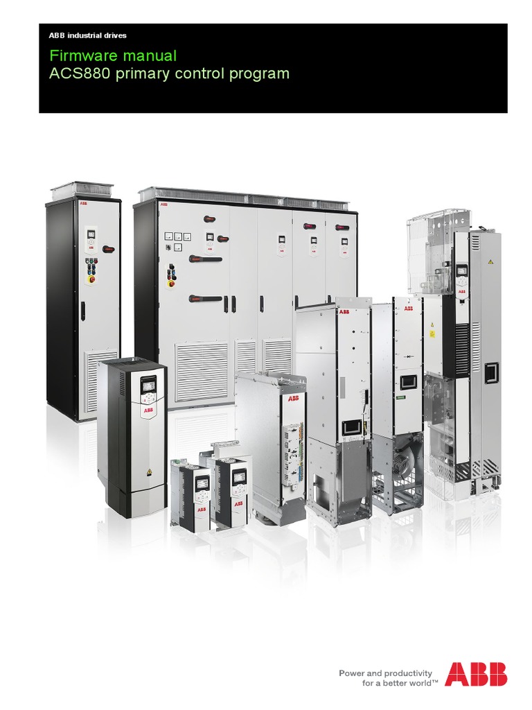 En Acs880 FW Manual P A4 | PDF | Power Inverter | Electric Motor