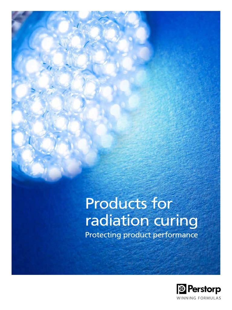 Products For Radiation Curing | PDF | Polyurethane | Polyester