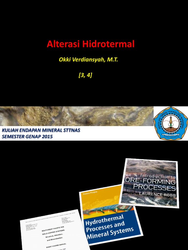 Alterasi Hidrotermal: Proses dan Faktor | PDF | Mineral | Mineralogi