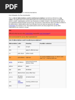 Abbreviations - Do Not Use - IsMP | PDF | Intravenous Therapy | Pharmacy