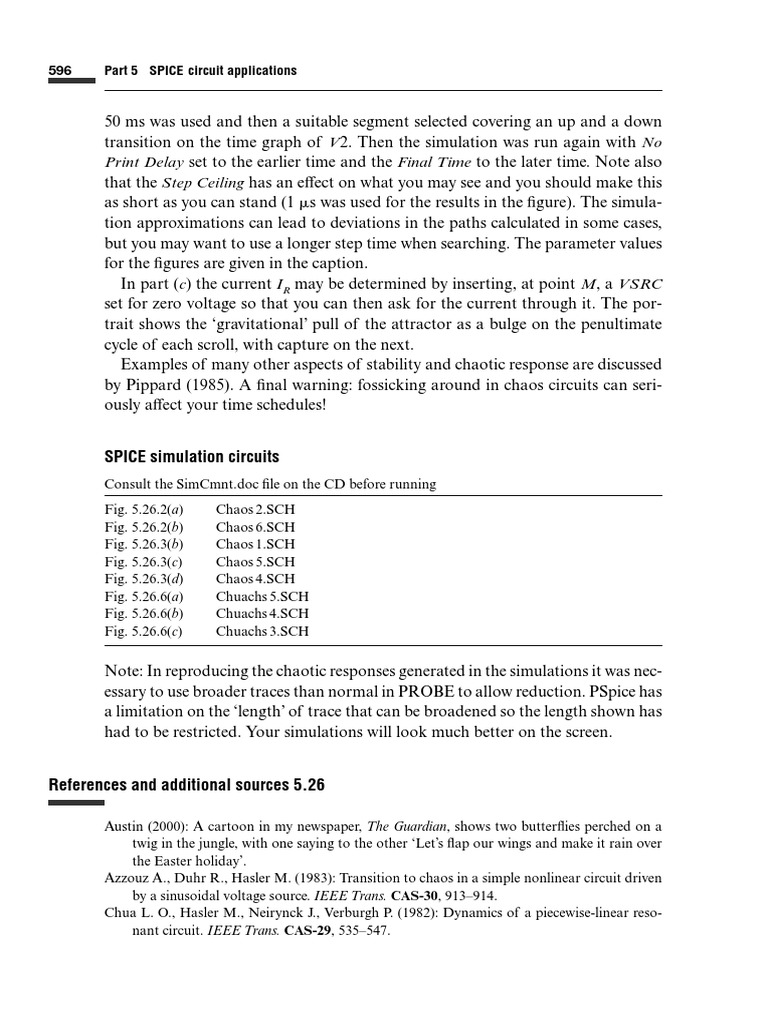 Print Delay: SPICE Simulation Circuits | PDF