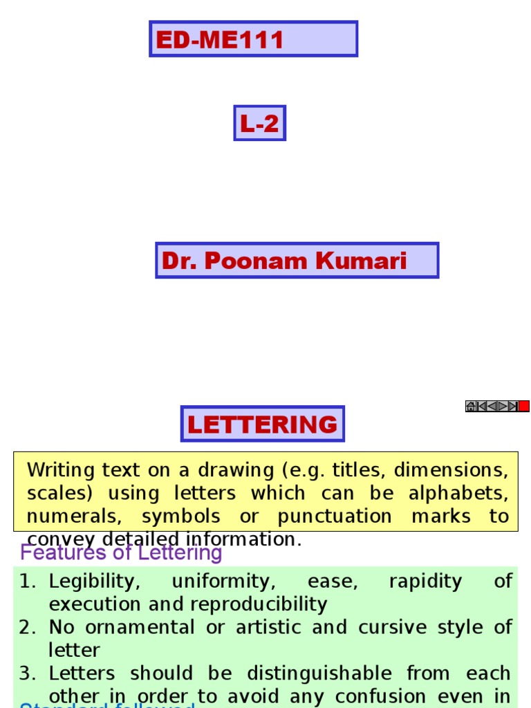 Lecture 2 Lettering | PDF | Angle | Dimension
