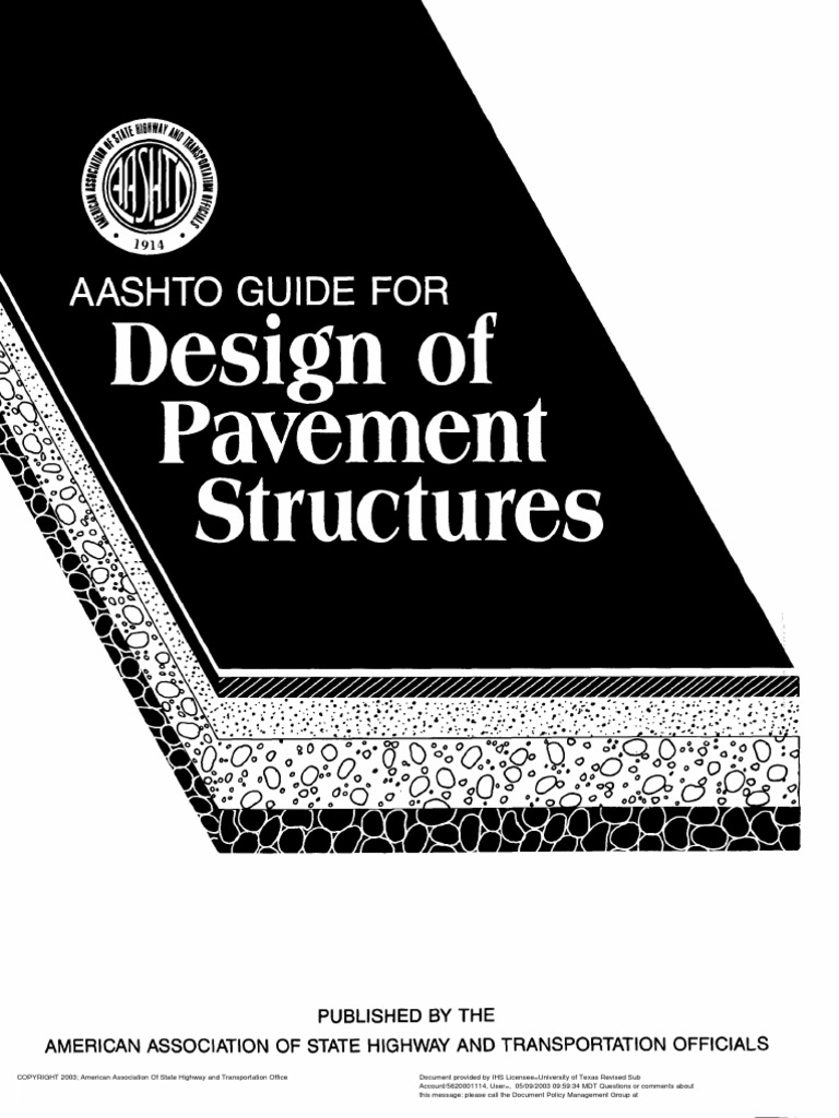 Guia AASHTO 1993 | PDF | Road Surface | Road